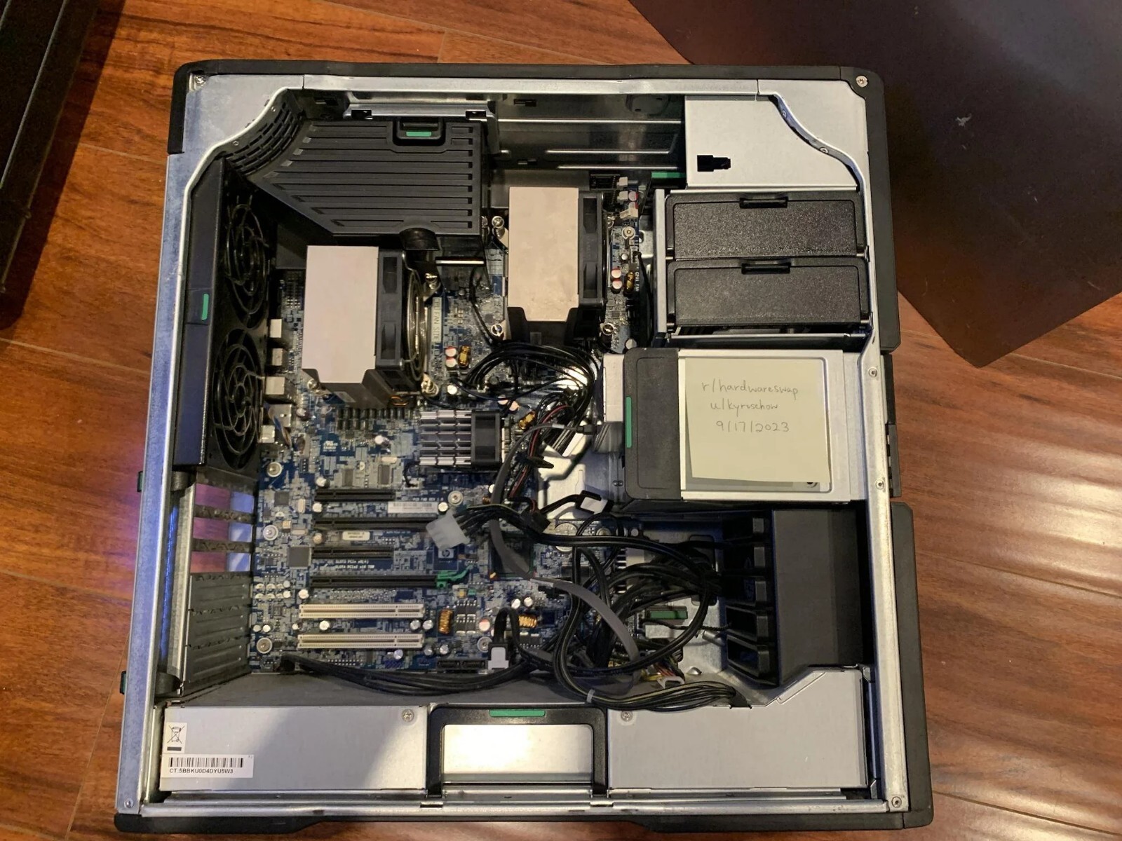 HP Z600 Workstation 2 Xeon 8 Core CPUs 16GB RAM 500GB HDD NVIDIA Quadro ...