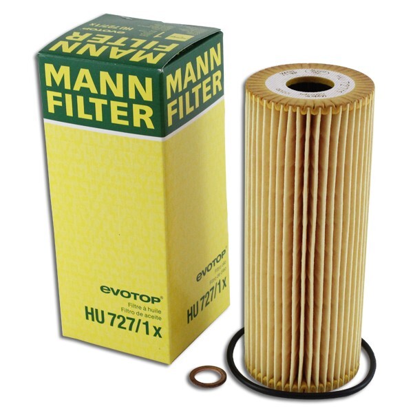 Mann-filter Oil Filter HU727/1x (3PACKS) fits Mercedes C-class W203 ...