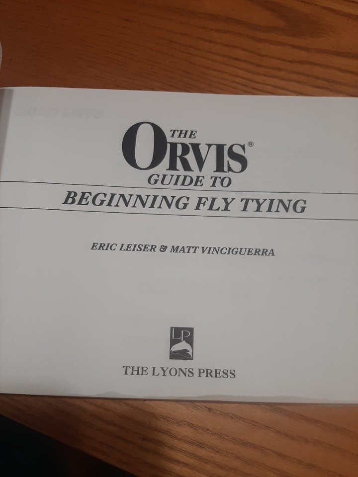 Orvis Ser.: The Orvis Guide to Beginning Fly Tying by Matt Vinciguerra ...