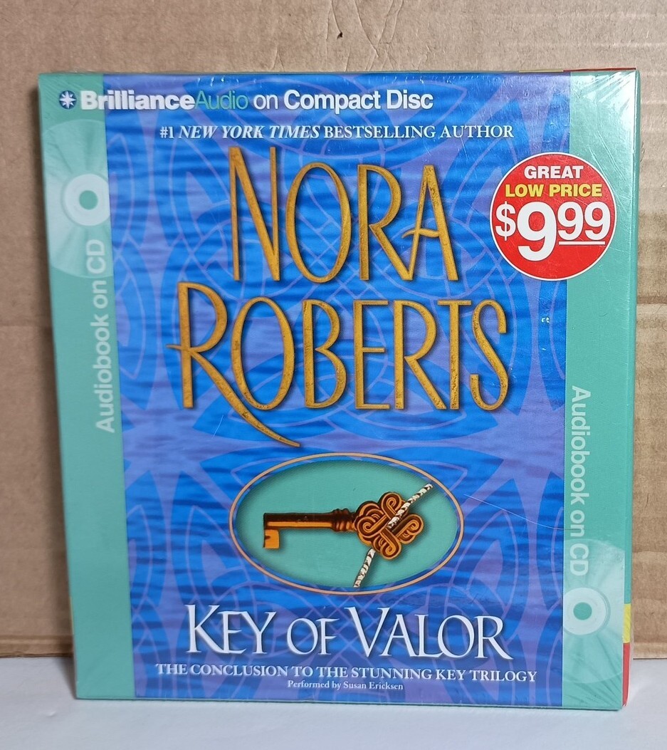 Key Trilogy Ser.: Key of Valor by Nora Roberts (2010, Compact Disc ...