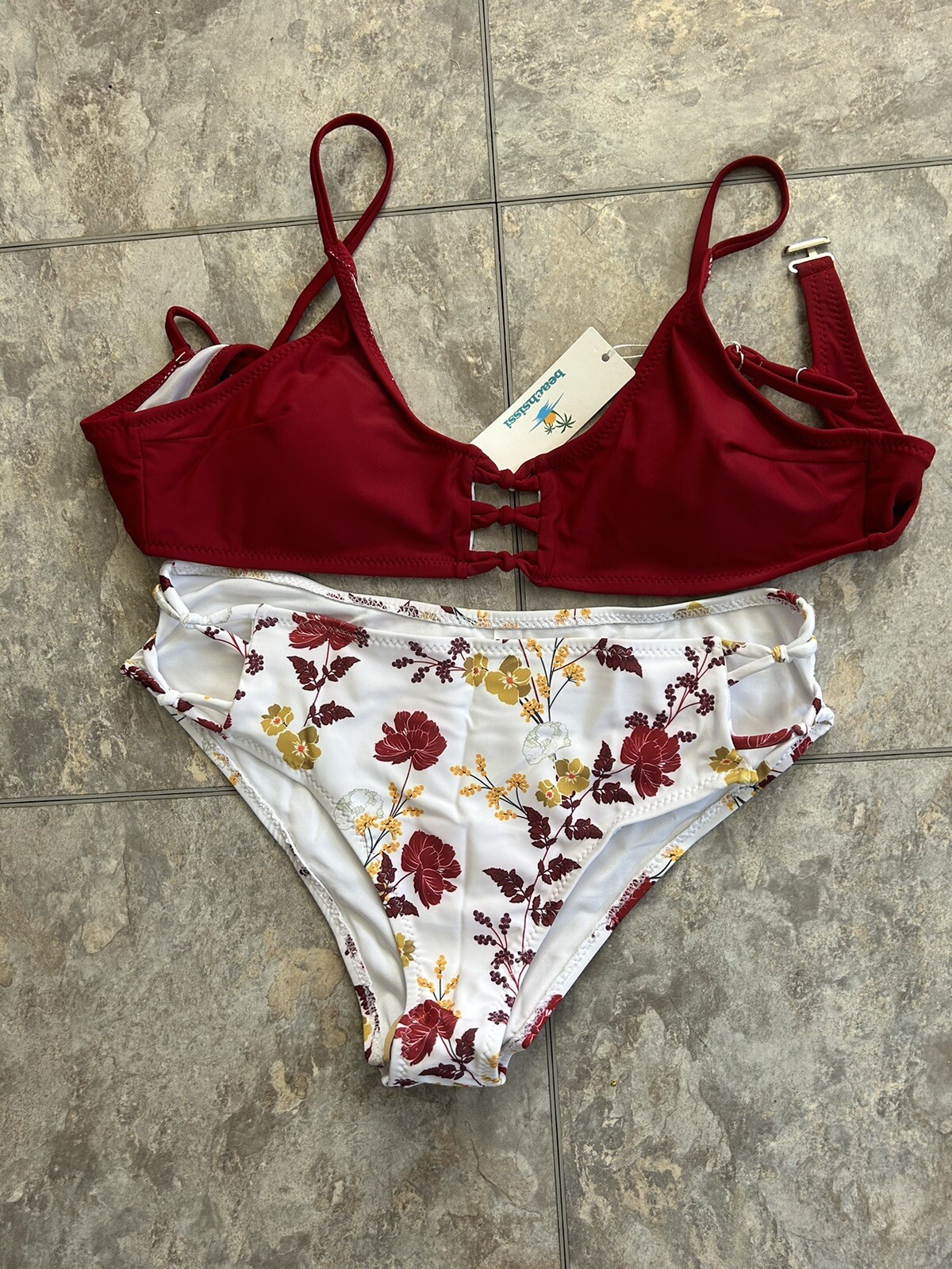 Beach Assisi Women’s Bathing Suit Size L. Looks Like More Of A Medium ...