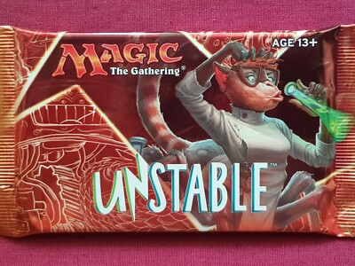 Magic The Gathering UNSTABLE New Sealed Booster Pack MTG | eBay