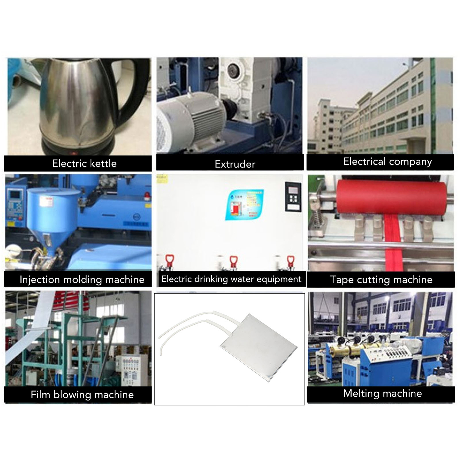 PTC Heating Component Plate 304 Stainless Steel Insulated High ...