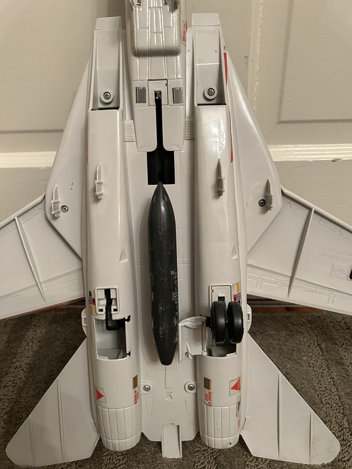 GI Joe 1983 Sky Striker Jet - INCOMPLETE - Plane Shell Only As Is See ...