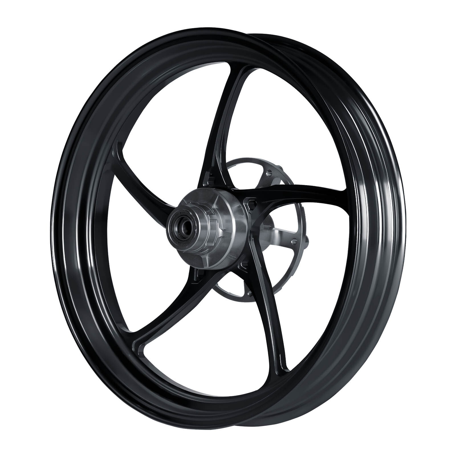 MOS Forged Aluminum Alloy Rims Wheels for Kawasaki Z400 Ninja 400 18-23 ...