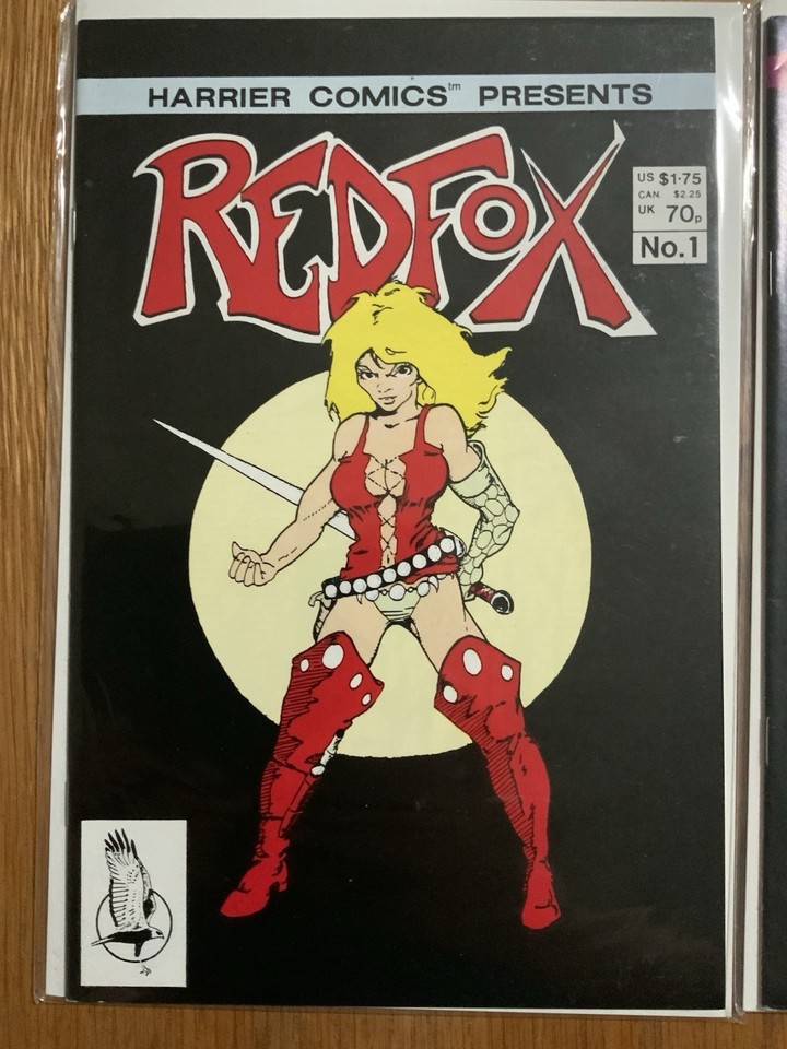 Redfox #1 #2 Lot Harrier Comics 1986 B&W Higher Grade 2 Issue Comic Lot | eBay