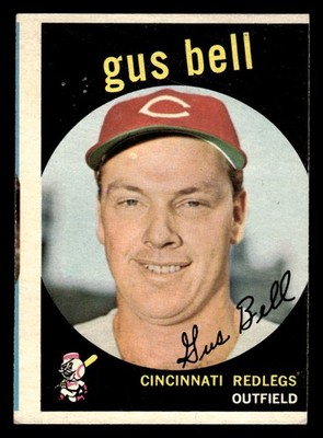 Gus Bell 1959 Topps #365 Cincinnati Redlegs | eBay