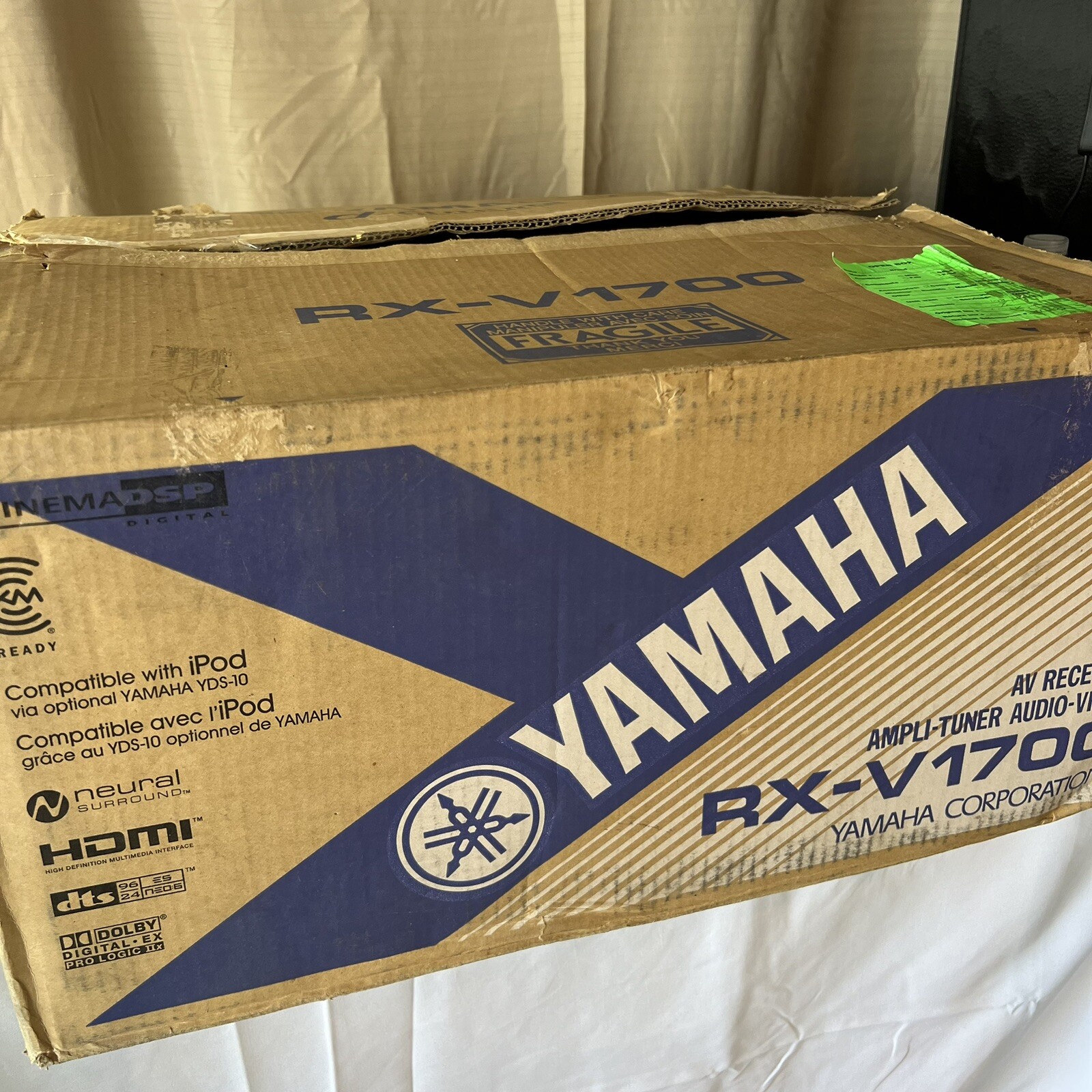 YAMAHA RX-V1700 - 7.1 Channel AV Receiver, Ampli-Tuner Audio-Video | eBay
