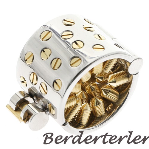 CBT Scrotum Pendant Male Chastity Device Kalis Teeth Chastity Device ...