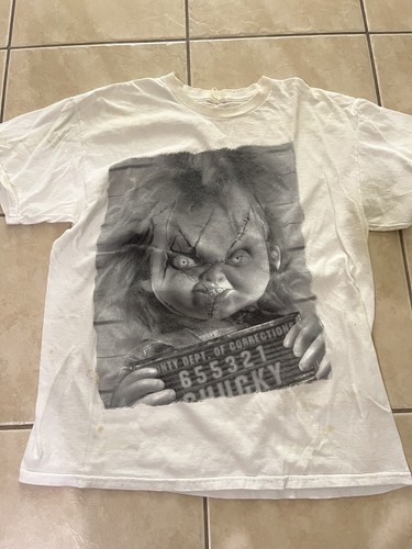 vtg chucky mugshot shirt - Gem