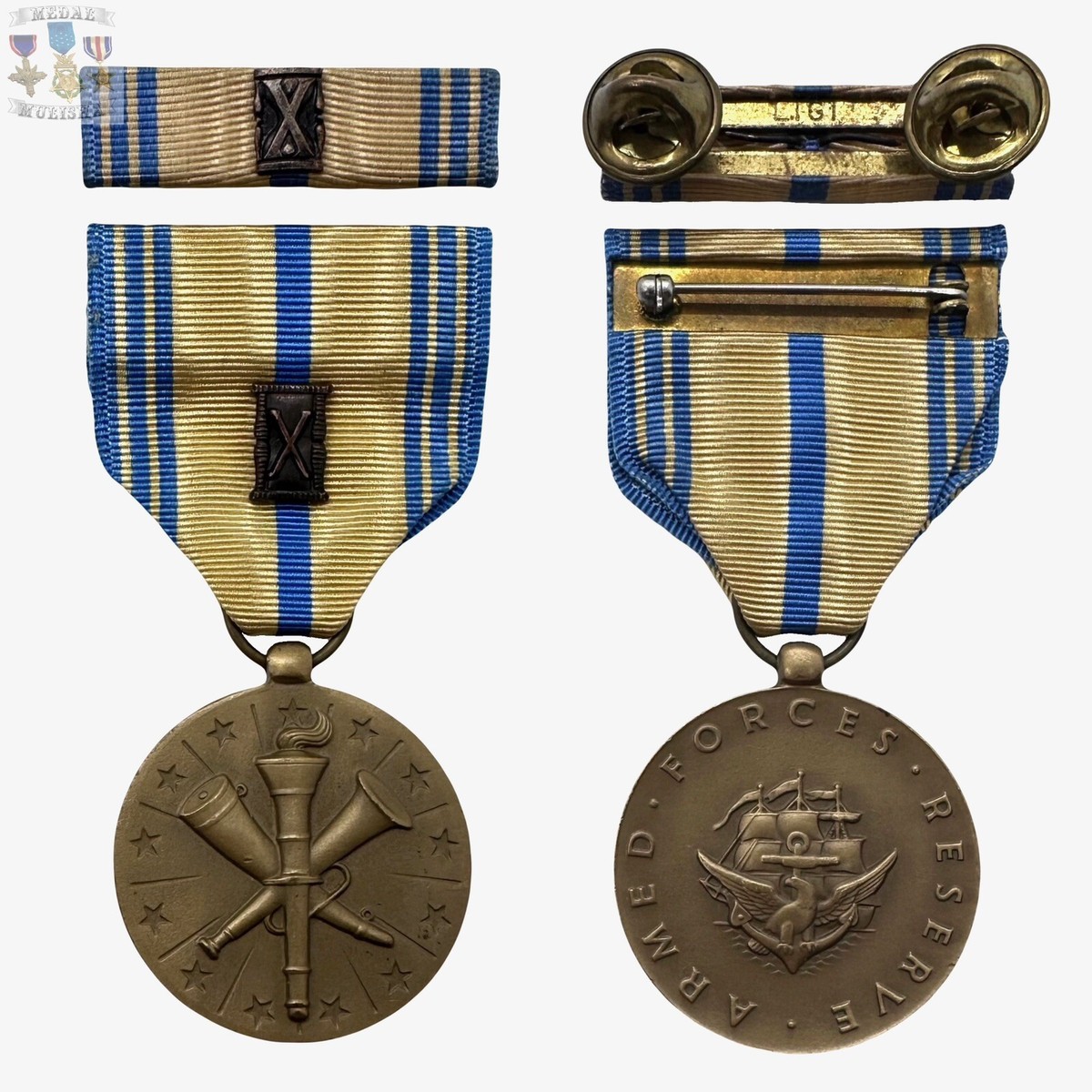 Us Armed Forces Reserve Medal Marine Corps Anodized Ebay United States