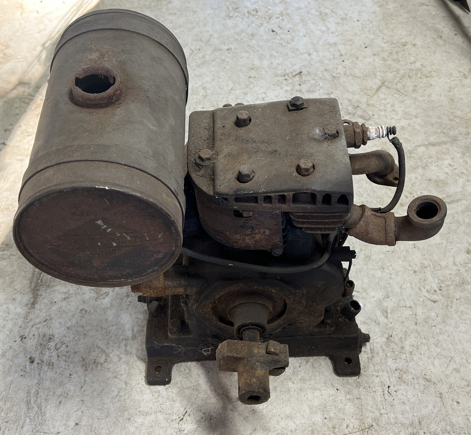 Vintage Model A Briggs & Stratton Antique Hit And Miss Gas Engine | eBay