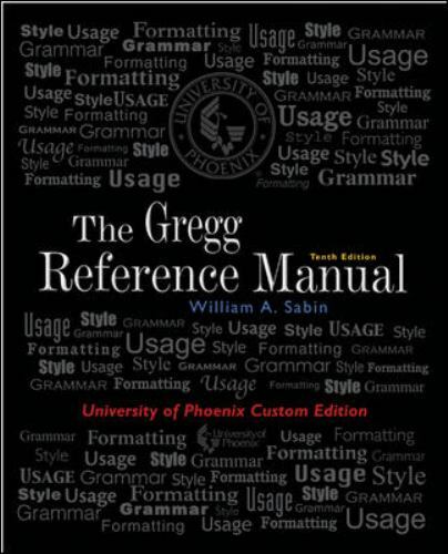 The Gregg Reference Manual : A Manual of Style, Grammar, Usage, and ...