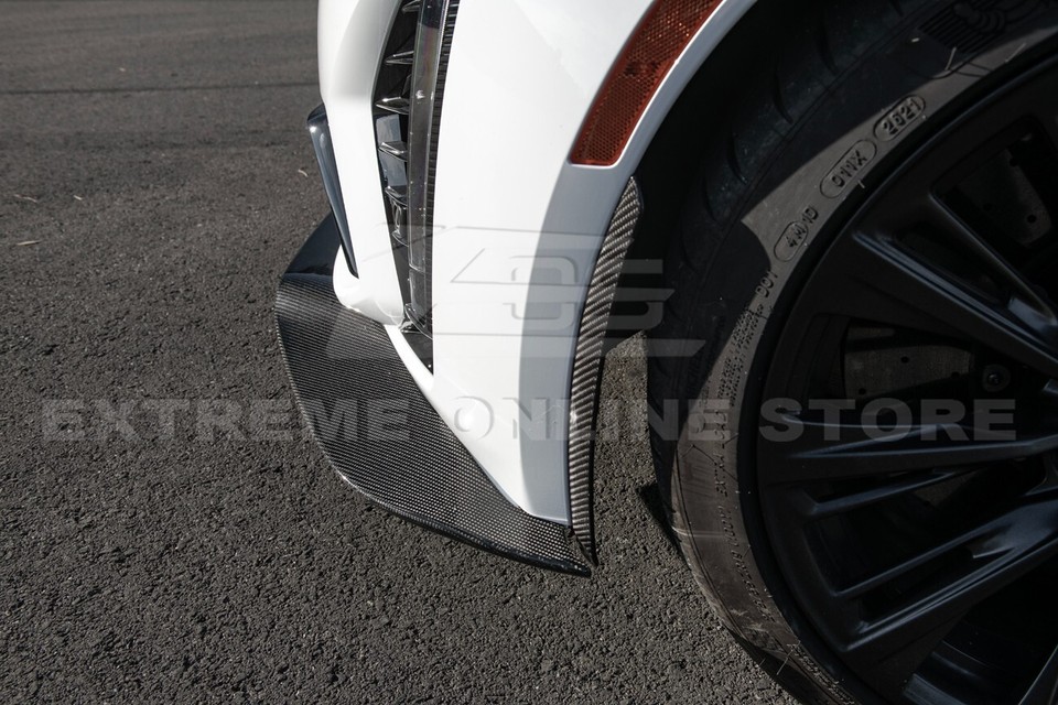 For 20-24 Cadillac CT5-V Blackwing | Extended CARBON FIBER Front Lip ...