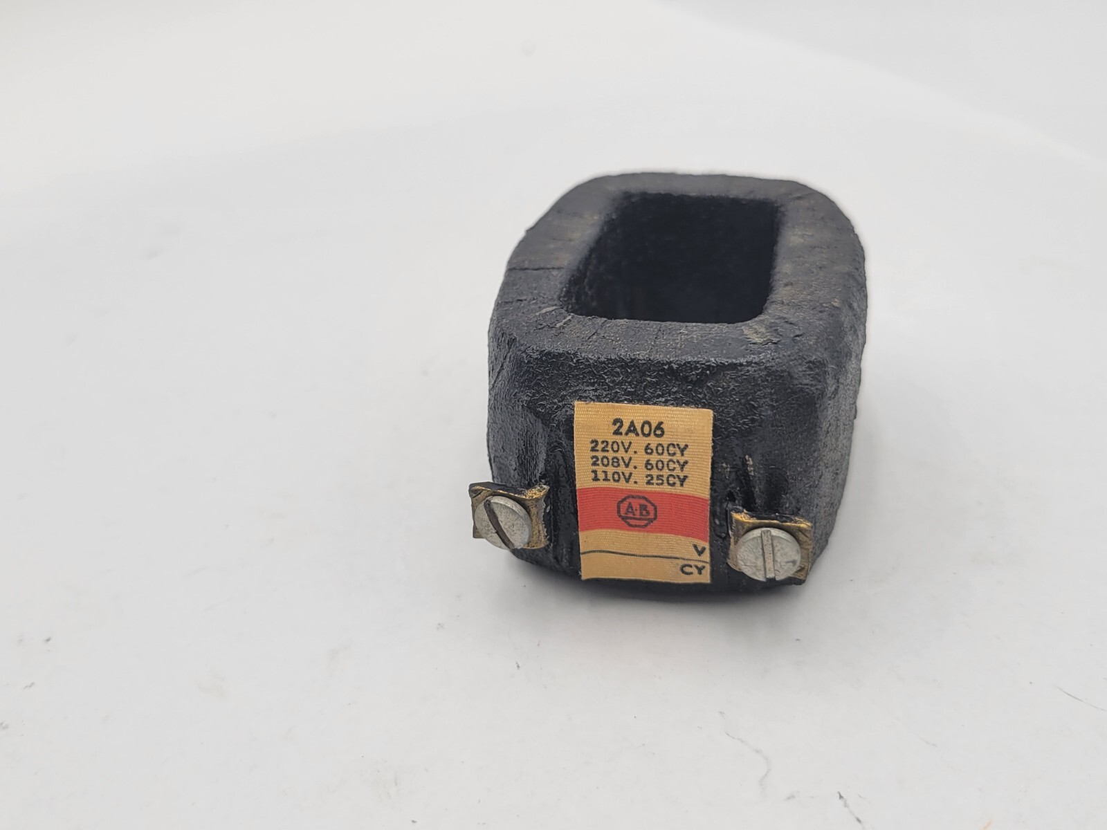 Allen-Bradley 2A06 Magnetic Coil Screw Terminals 110V 25Hz 208V 60Hz ...