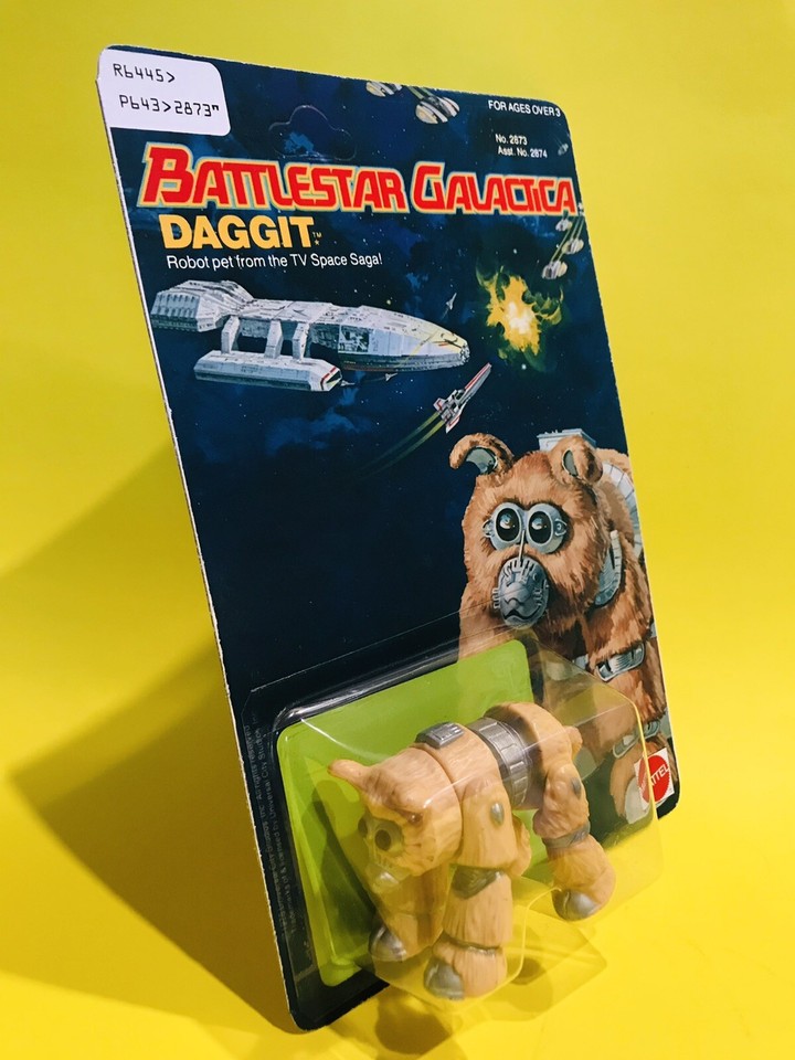 1978 Battlestar Galactica Daggit Tan Complete With Repro Cardback Nice ...