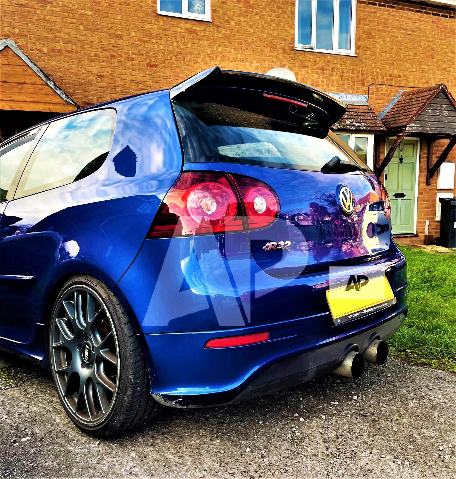 VW Golf MK5 GTI R R32 Osir Style Carbon Fibre Boot Spoiler 2003-2008 UK ...