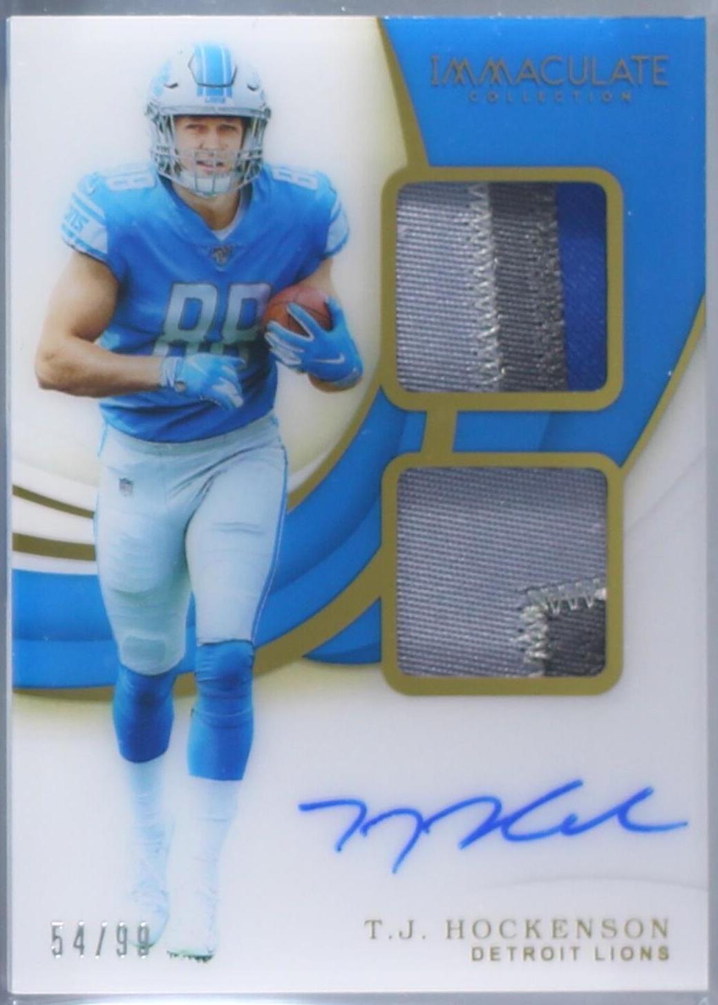 2019 Panini Immaculate Collection - Immaculate Signature Patches Rookie ...