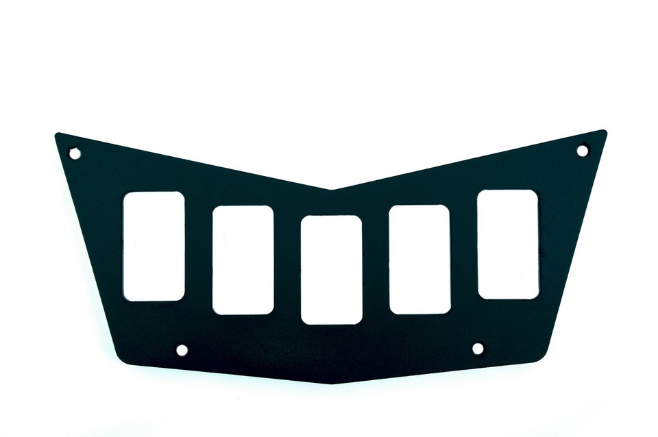 Black Dash Panel 5 Switch Polaris Ranger RZR 800S 900xp STV With 3 Free ...