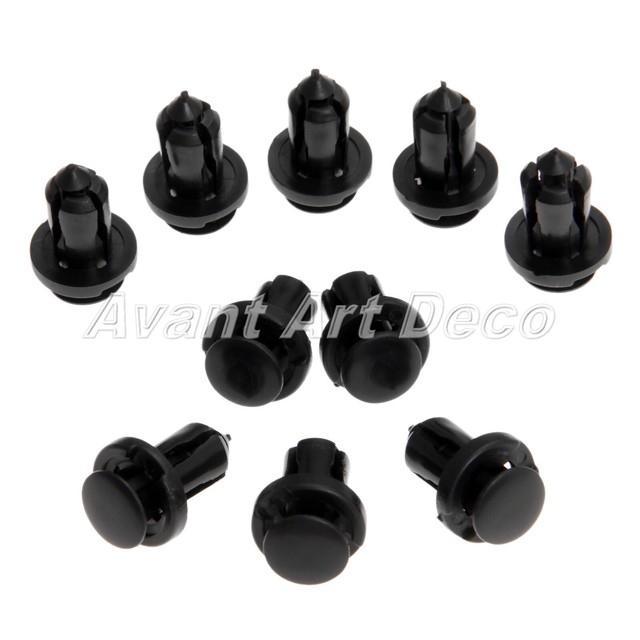 10pcs Car Bumper Fasteners Clips Trim Rivets for Subaru Impreza Legacy ...