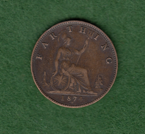 English Farthing 1874 H British Farthing 1874 H (001126) | eBay UK