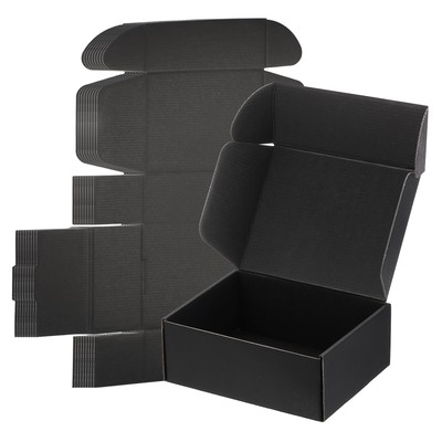 8x6x3 Cardboard Shipping Boxes for Small Business, 10Pcs Mailing Boxes ...