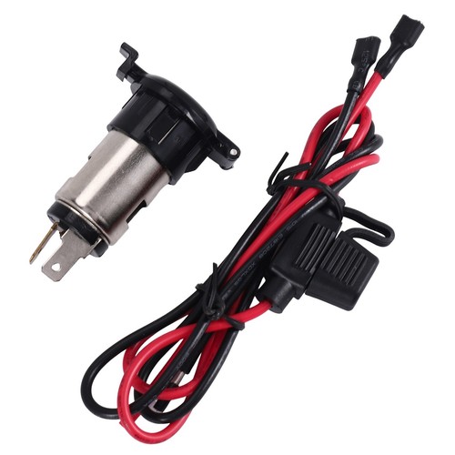 12V 24V 120W Socket for Motorcycle Boat Car Socket Plug with 60CM Fuse ...
