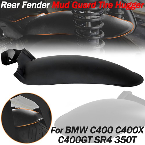 For BMW C400X C400GT SR4 350T Rear Tire Hugger Rear Fender Mudguard ...