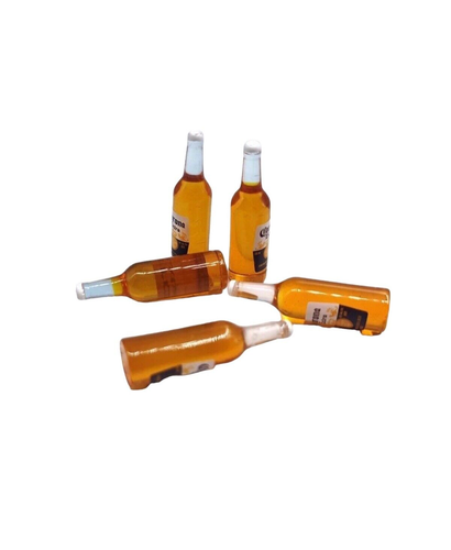 10- Miniature Corona Beer Bottle Resin Alcohol Drink Dollhouse Craft ...