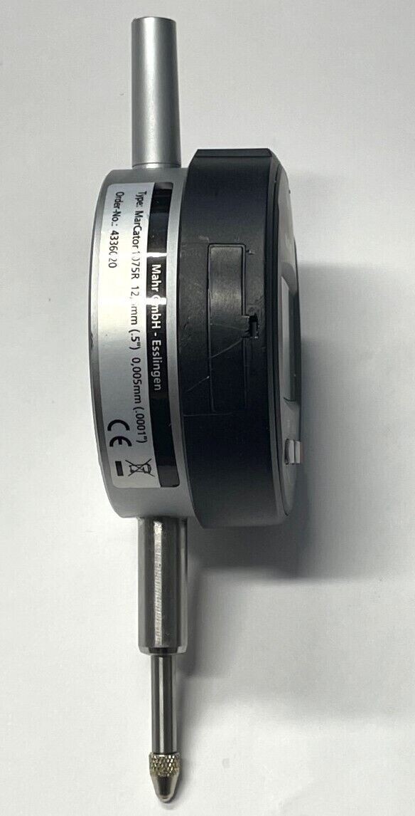 Mahr 4336020 MarCator 1075R Electronic Indicator, .50"/12.5mm Range ...