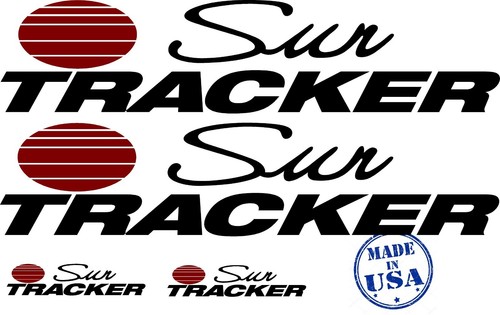 PONTOON BOAT SUNTRACKER DECALS STICKER USA MADE GRAPHIC SUN TRACKER | eBay