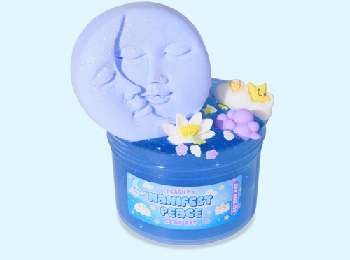 Peachybbies Slime New Authentic Peachy’s Manifest Peace Clay Kit Fast ...