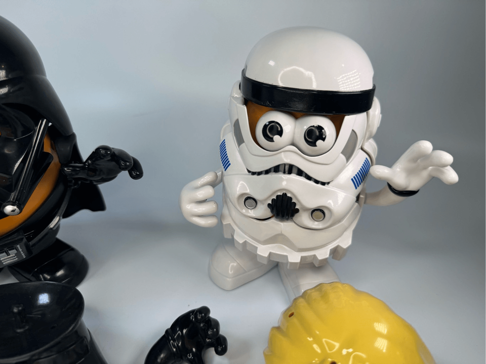 Playskool Star Wars Darth Vader & Storm Trooper Mr. Potato Head | eBay