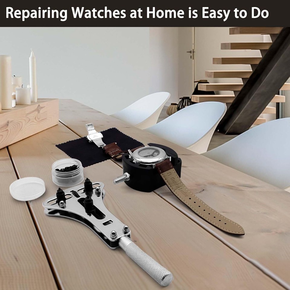 Watch Repair Kit, Professional Watch Battery Replacement Kit, Watch ...