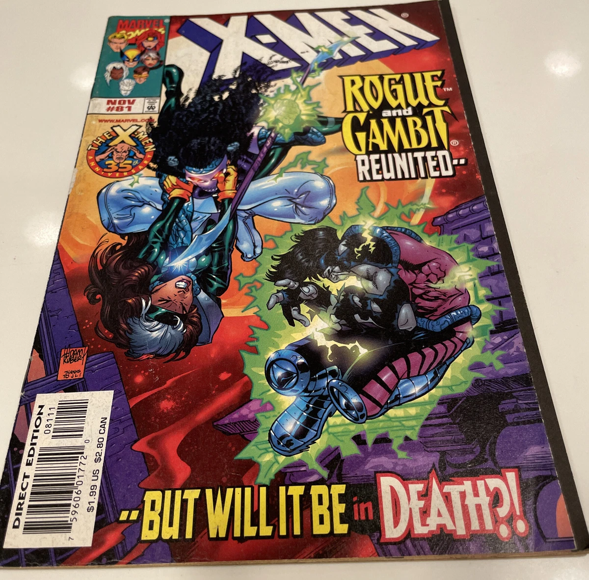 Rogue And Gambit X Men Comic