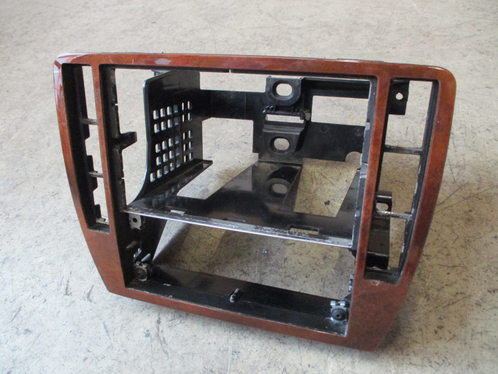 DOPPEL DIN Mittelkonsole VW Passat 3B 3BG Holz Blende Schacht 3B0858757 ...