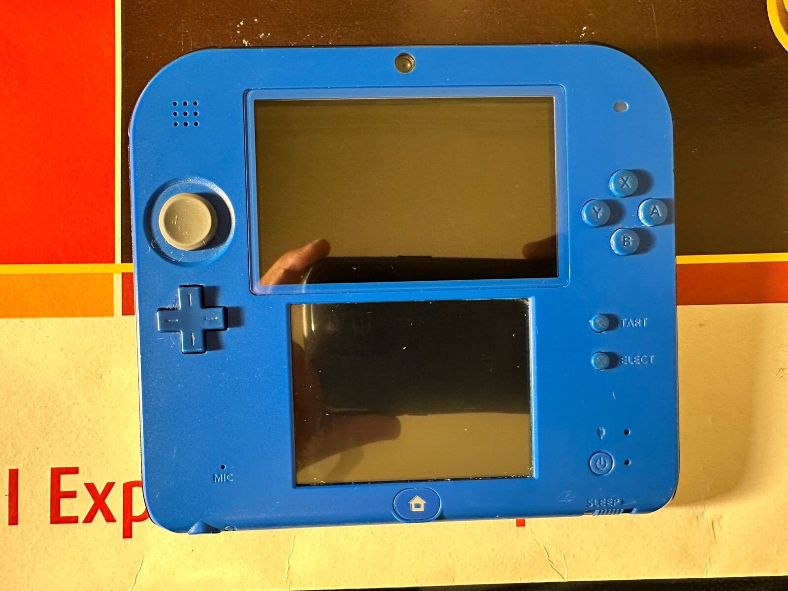 Nintendo 2DS Launch Edition Blue and Black Handheld System - Black/Blue ...