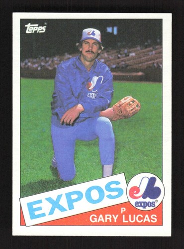 1985 Topps Baseball Gary Lucas #297 Montreal Expos | eBay