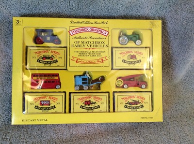 Matchbox Originals Authentic Recreations Limited Addition 5 Pack Die ...