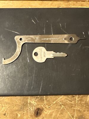 KABA UNICAN SIMPLEX COMBINATION CODE CHANGE TOOL & ONE DF59 KEY | eBay