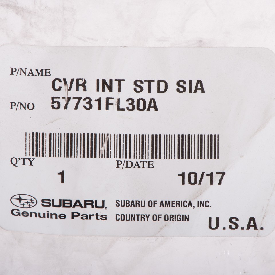 OEM 2017-2019 Subaru Impreza Front Bumper Lower Grille Intake Cover ...