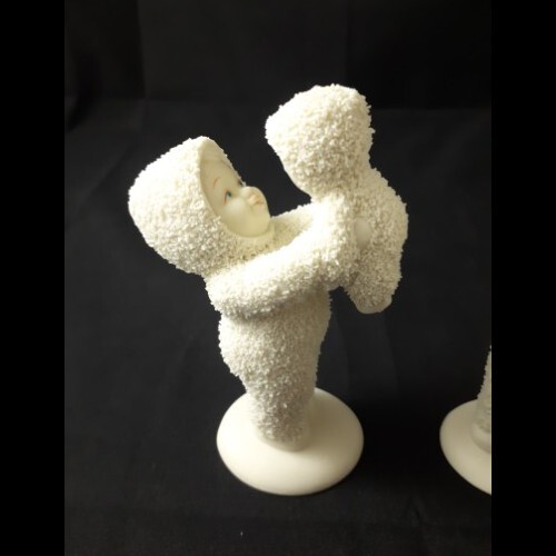 2 Winter Tales of Snowbabies "MY SNOWBABY BABY DOLLS" 68919 In Box@65 ...