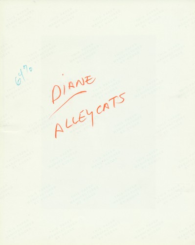 The Alley Cats - Dianne Chai, Randy Stodola - 1970s [Holland] 2 Punk ...