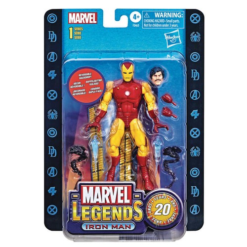 Marvel Legends 20th Ann Iron Man 6in Action Figure | eBay