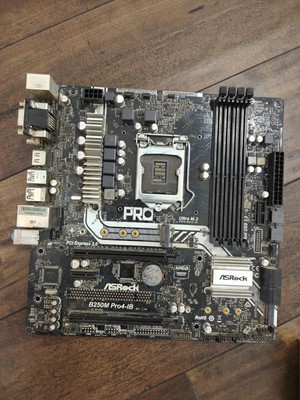 ASROCK B250M Pro4-IB MOTHERBOARD mATX LGA1151 | eBay