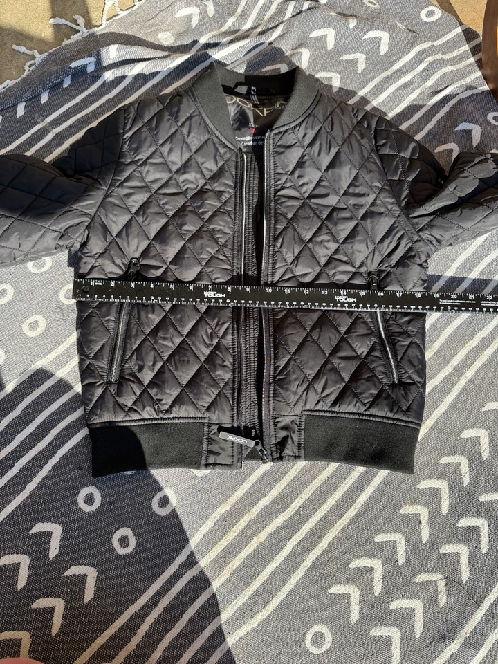 Ookpik Amelia Aviator Jacket Women’s XS Black High Performance Full Zip ...