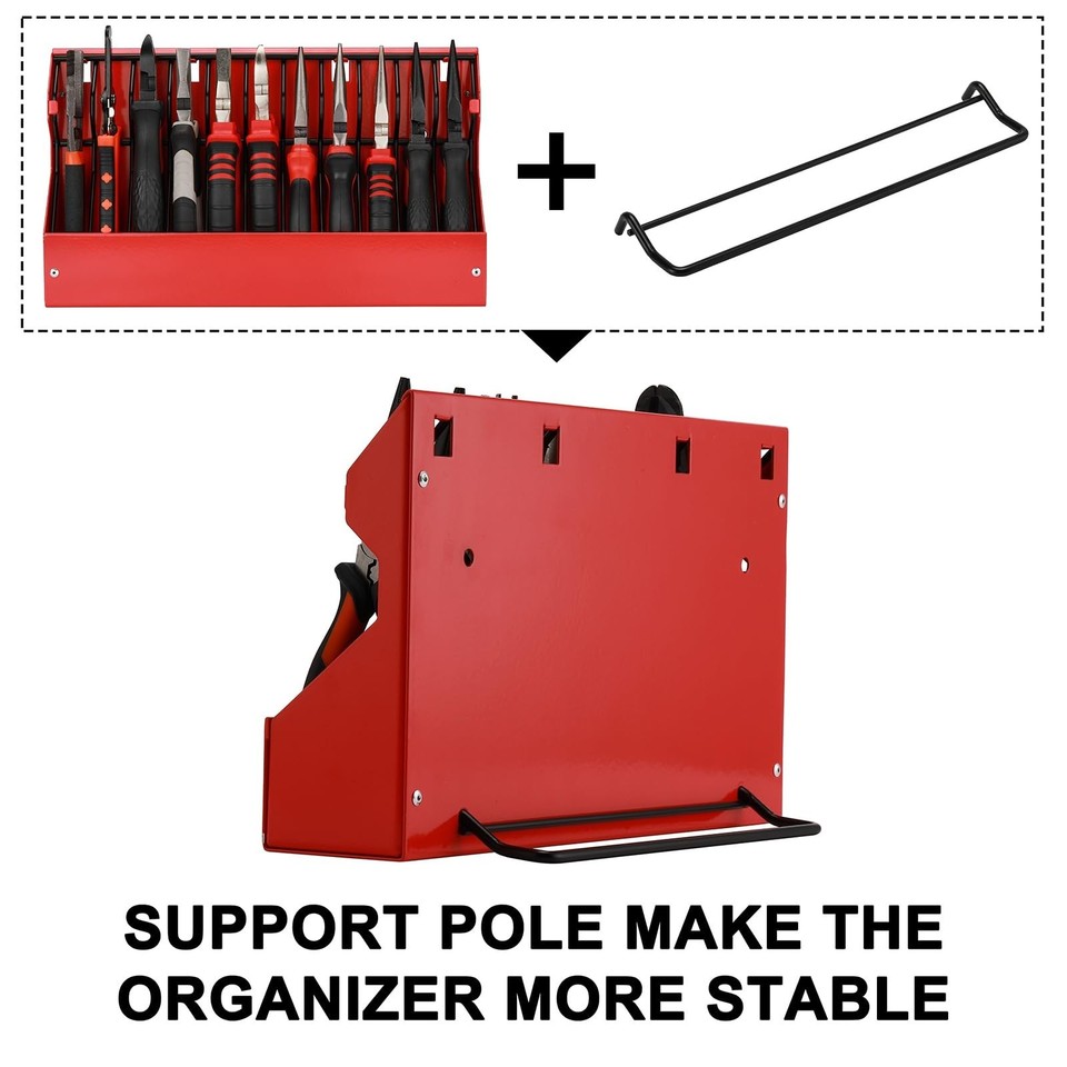 Mayouko 11 Slots Pliers Rack Organizer Holder For Standard & Wide ...