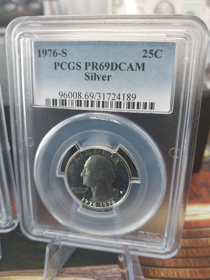 1976 S Silver Set PCGS Graded PR 69 DCAM | eBay