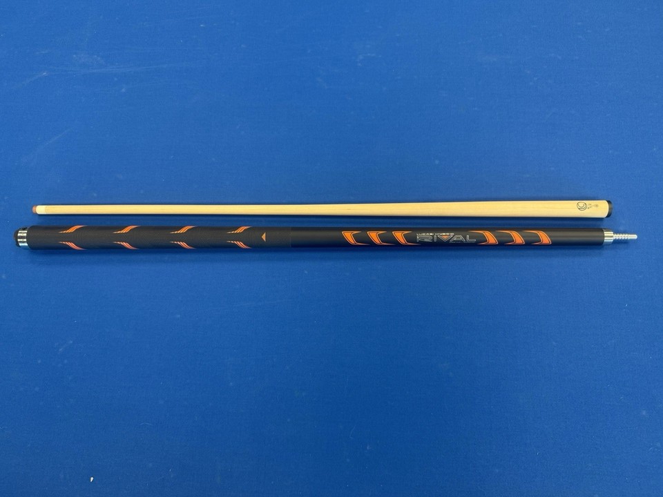 New Lucasi Rival LHRV25 Black And Metallic Orange Pool Cue 10% Off! | eBay