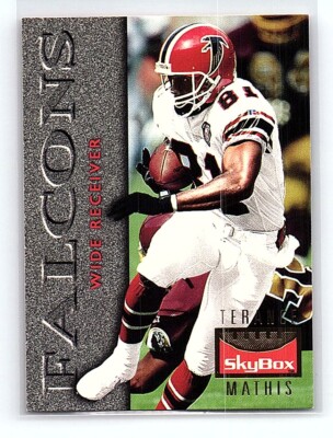 1995 SkyBox Premium Terance Mathis Atlanta Falcons #8 | eBay